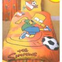 Bart Simpson football duvet cover – Duvetland.com | Single Duvets ...