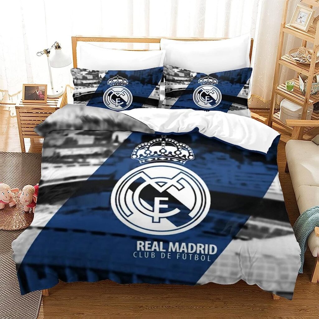 The Ultimate Fan Essential: Real Madrid Duvet Cover – Duvetland.com ...